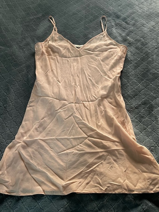 Maje | Dresses | Maje Nude Beige Slip Dress Size Sheer Layering Cami ...